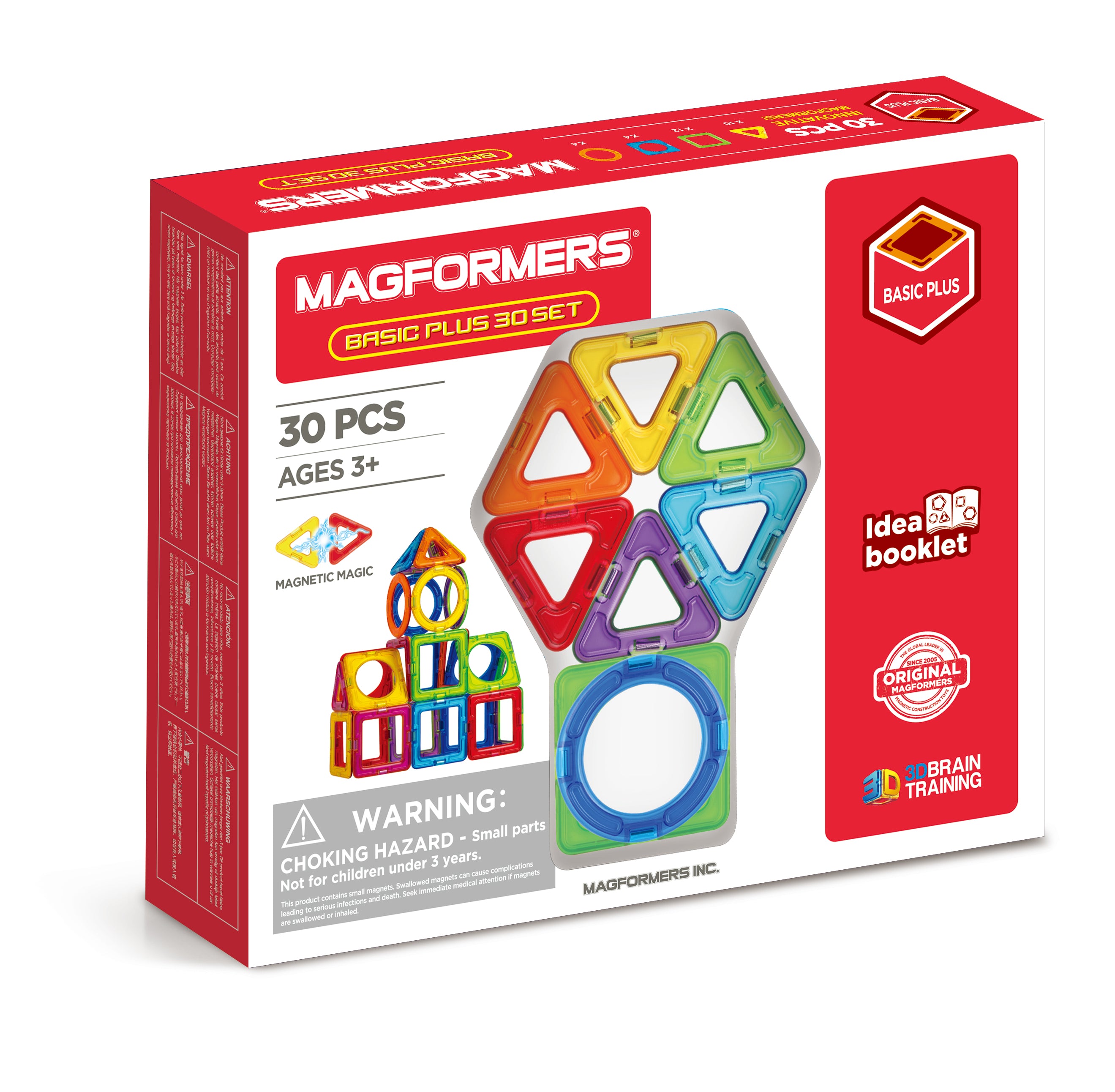 278-71 Magformers Basic Plus 30 Set – MAGFORMERS